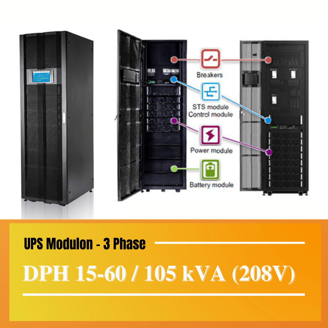 Danh sách UPS 3 Phase Modulon Hãng Delta